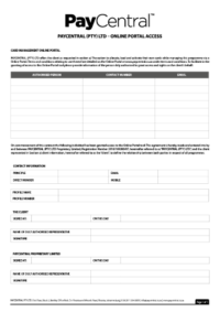 PayCentral Online Portal Access - PayCentral